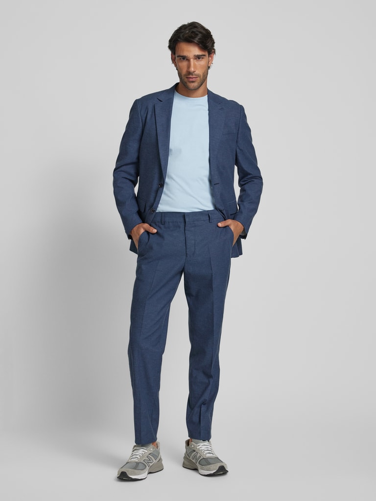 Matinique Slim fit pantalon met achterzakken, model 'las' in ...
