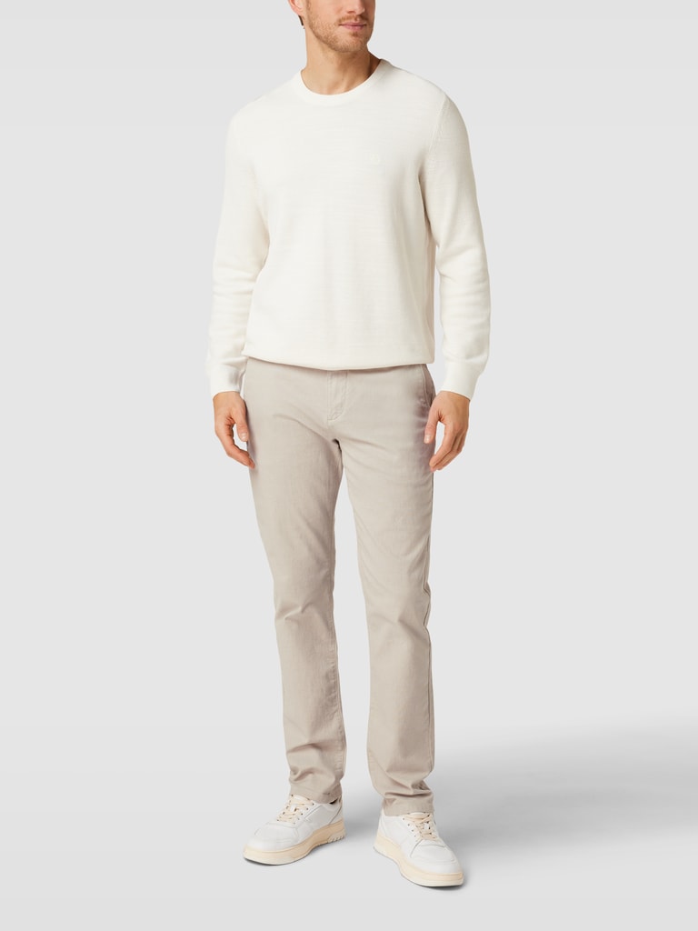 MCNEAL Slim fit broek met 5-pocketmodel, model 'JOHN' in zand online ...