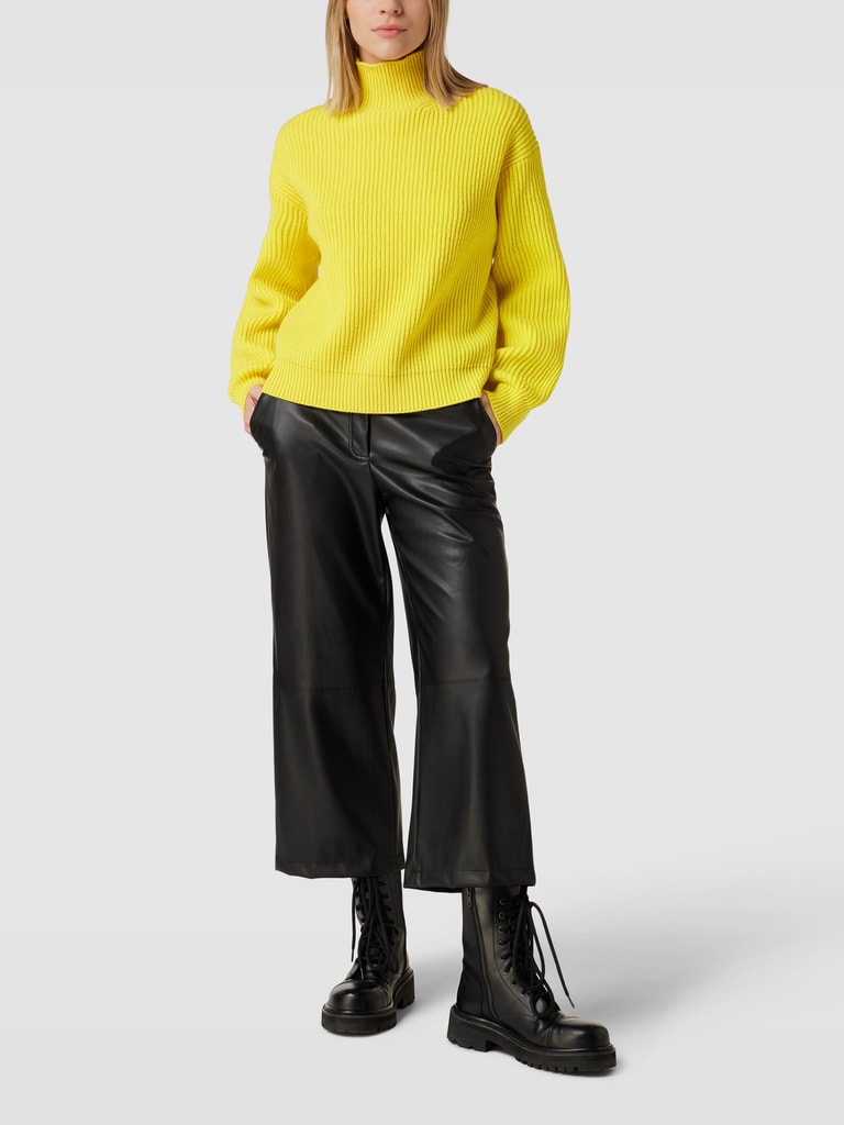 Drykorn Strickpullover mit Stehkragen Modell 'TILDI' (gelb) online kaufen