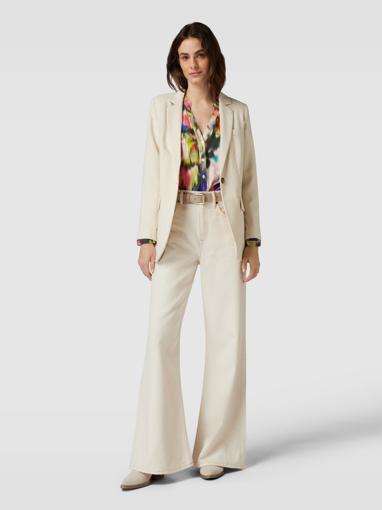 Frieda & Freddies Hemdbluse mit Allover-Print (pink) online kaufen