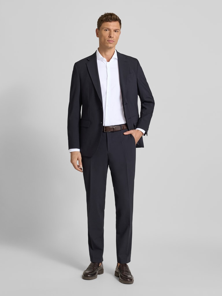 BOSS Slim Fit Businesshemd aus reiner Baumwolle Modell 'HANK' (weiss ...