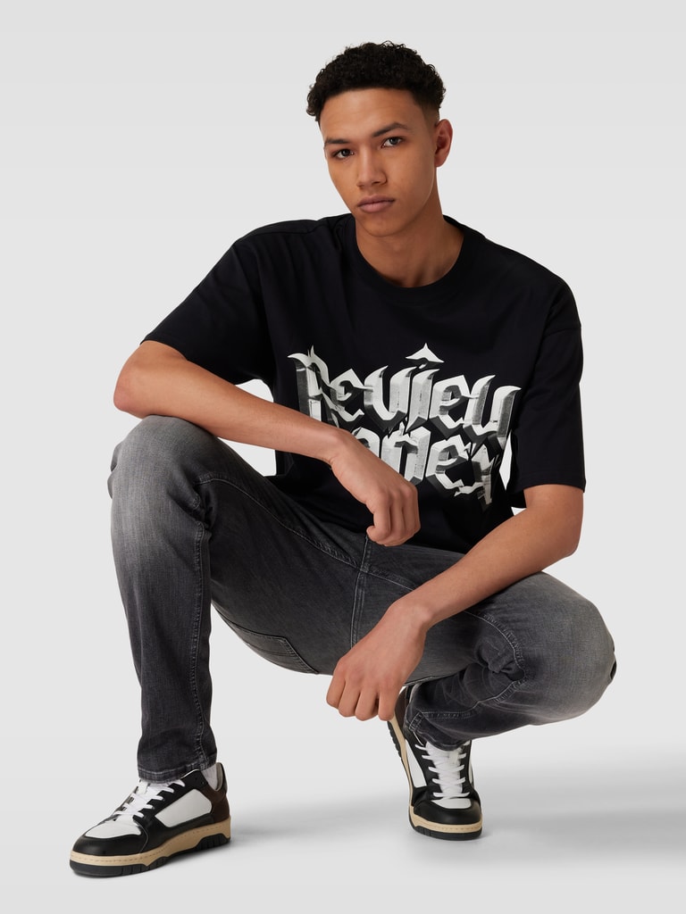 Tommy Jeans Slim Fit Jeans mit Label-Patch Modell 'SCANTON' (black ...