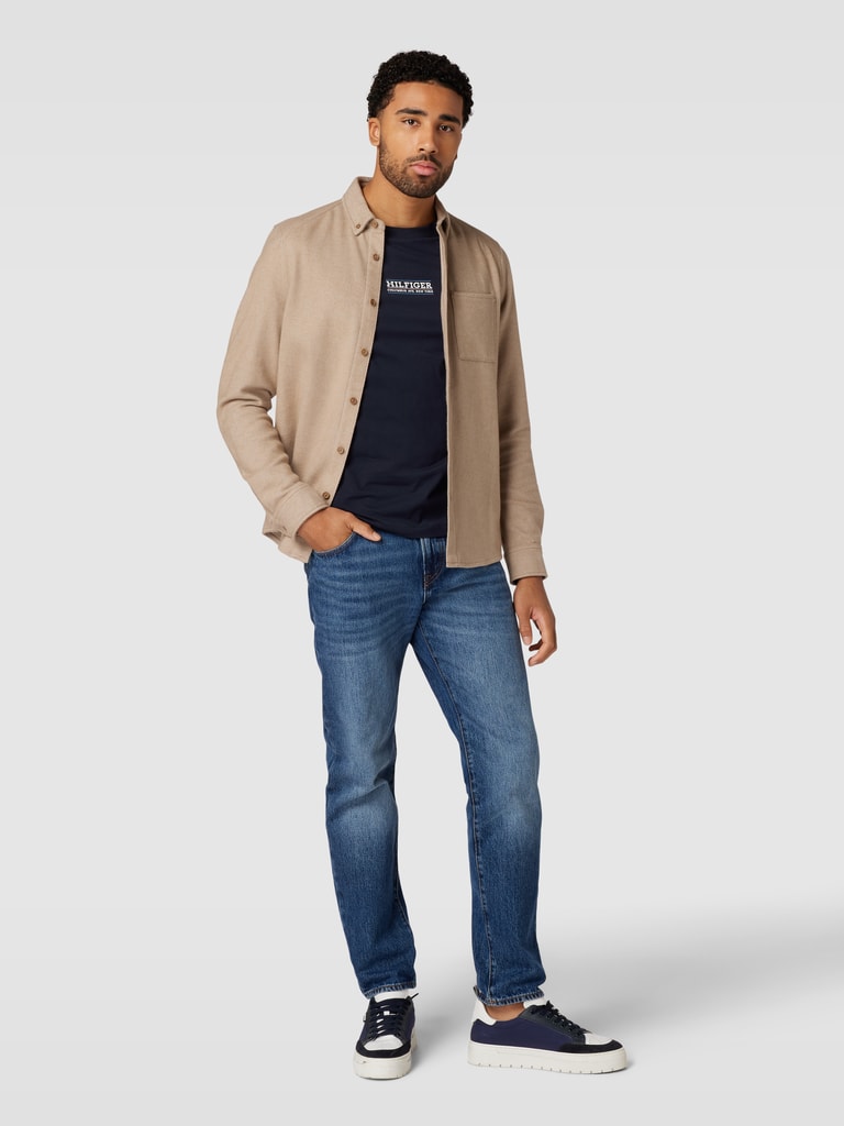Tommy Hilfiger T-Shirt mit Label-Print (marine) online kaufen