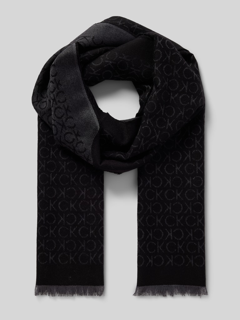 CK Calvin Klein Schal mit Label-Details (black) online kaufen