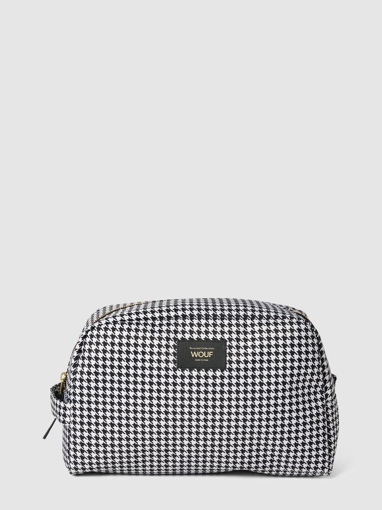 WOUF Make-uptasje met all-over motief, model 'Celine' in zwart online ...