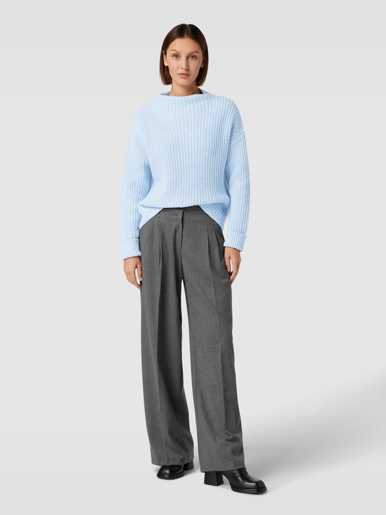 Selected Femme Strickpullover mit Turtleneck Modell 'SELMA' (hellblau ...