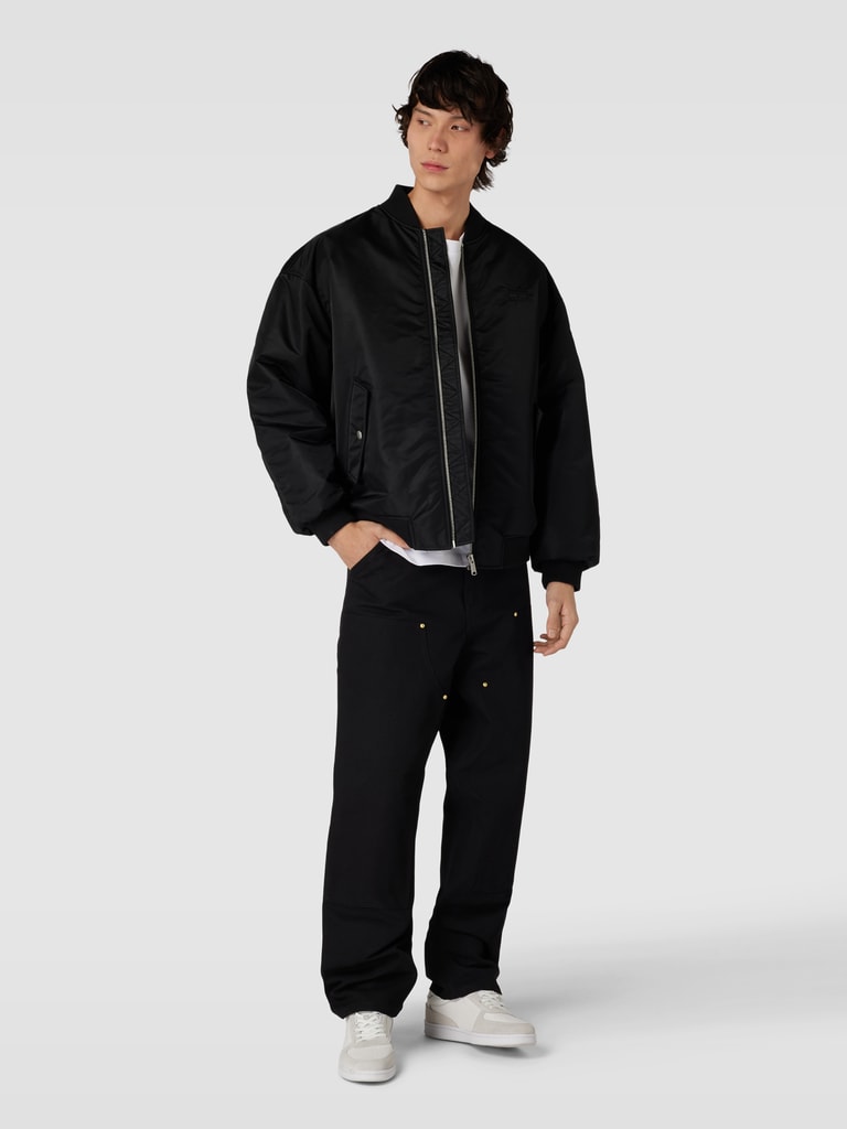 Carhartt Work In Progress Hose in unifarbenem Design (black) online kaufen