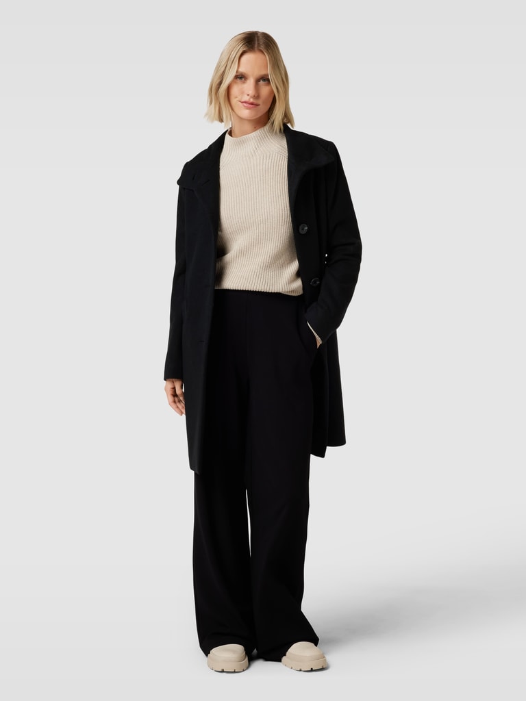 Kup online Christian Berg Woman Selection Płaszcz ze stójką (czarny)