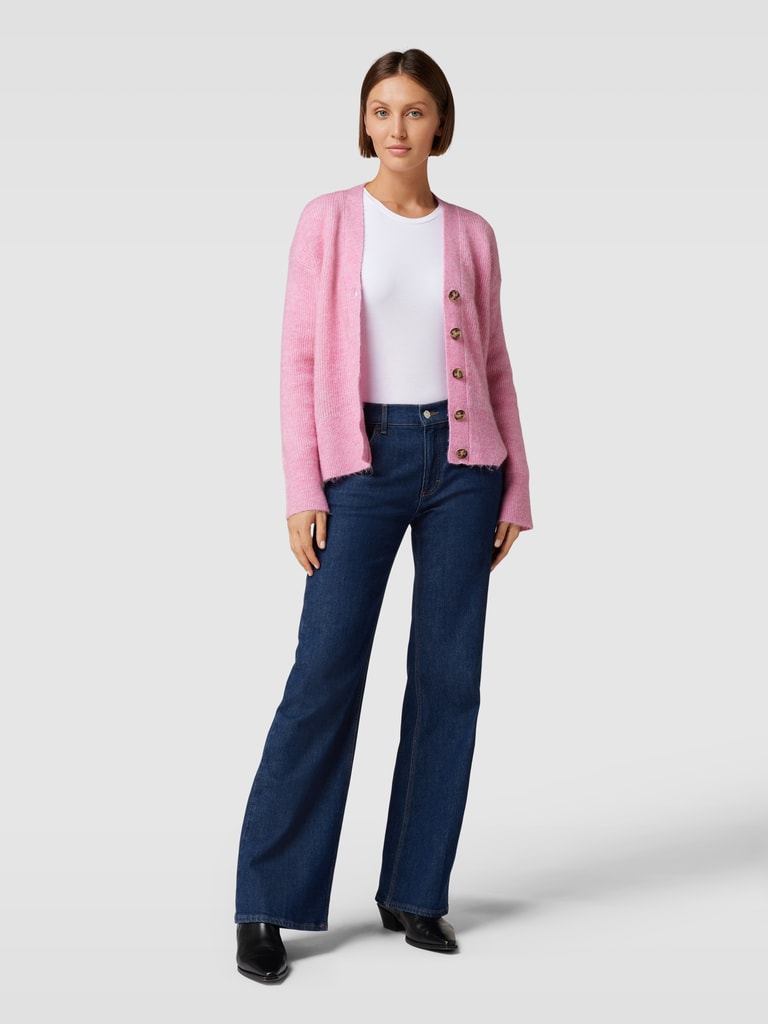 Selected Femme Strickjacke mit V-Ausschnitt Modell 'MALINE' (pink ...