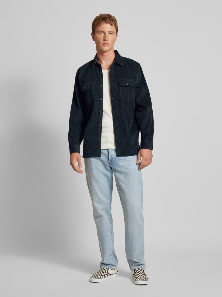 Kup online Levi's® Koszula sztruksowa z kieszeniami na piersi (czarny)