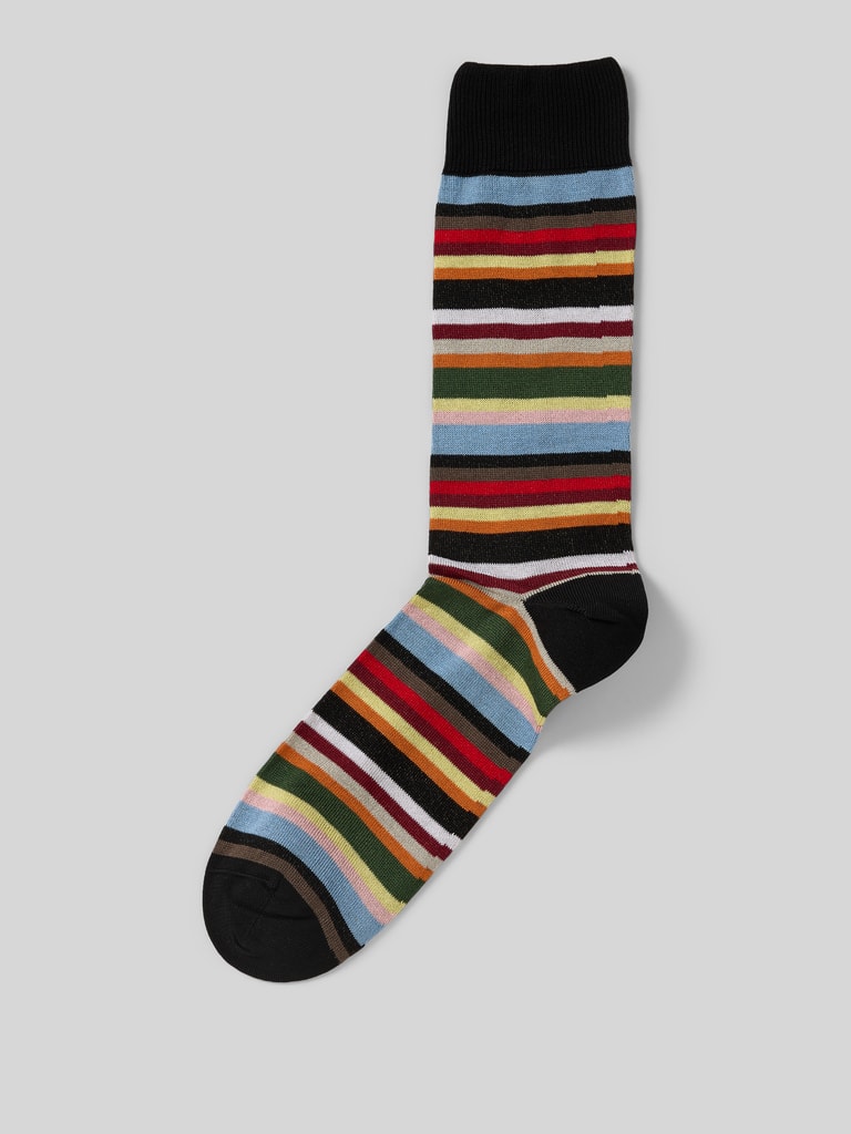PAUL SMITH Socken mit elastischem Rippenbündchen Modell 'New Signature ...