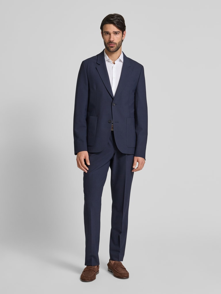 Jake*s Super Slim Fit Business-Hemd mit Knopfleiste (weiss) online kaufen