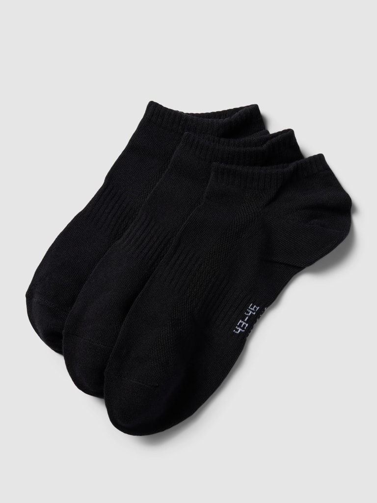 Snocks Sokken in effen design in een set van 3 paar, model 'Ankle Socks ...