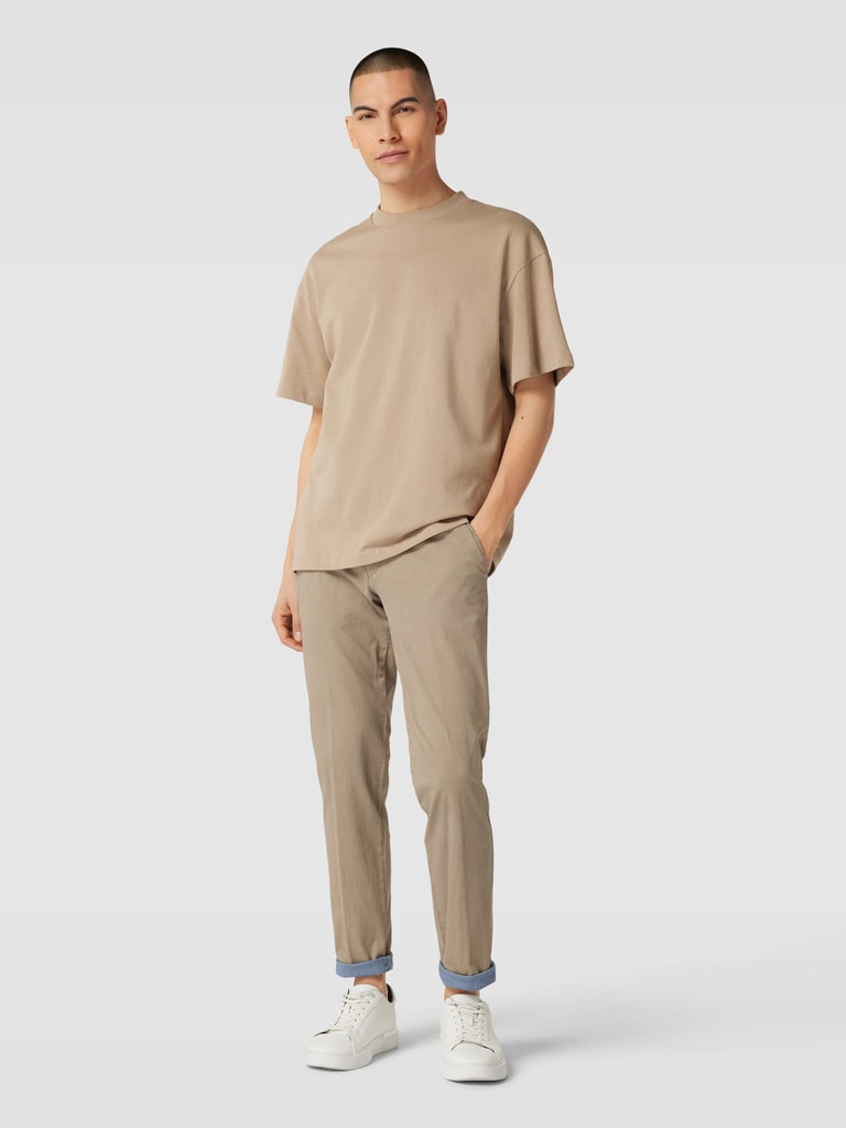 Hiltl Slim Fit Chino mit Strukturmuster Modell 'Trento' (sand) online ...