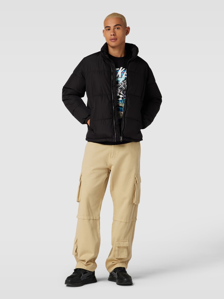 Only & Sons Steppjacke in Two-Tone-Machart Modell 'MELVIN' (black ...