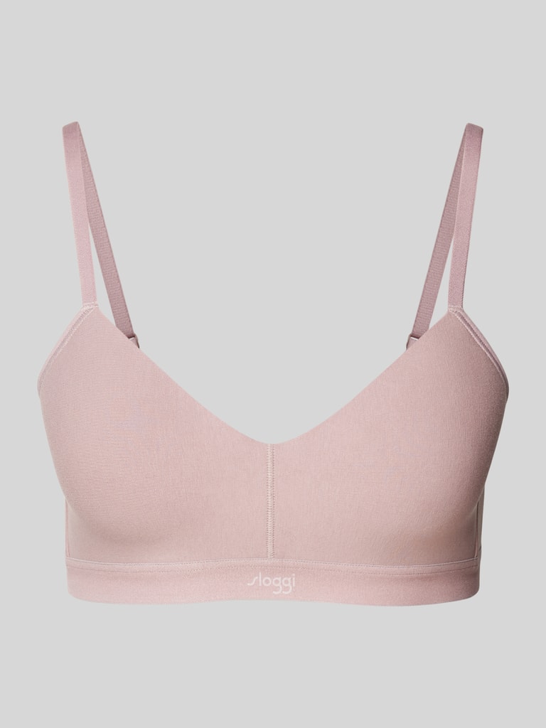 Sloggi BH mit Label-Print (mauve) online kaufen
