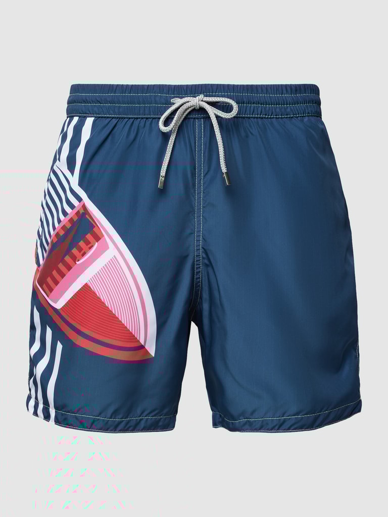 Kup online Zeybra Spodenki kąpielowe ze wzorem na całej powierzchni ...