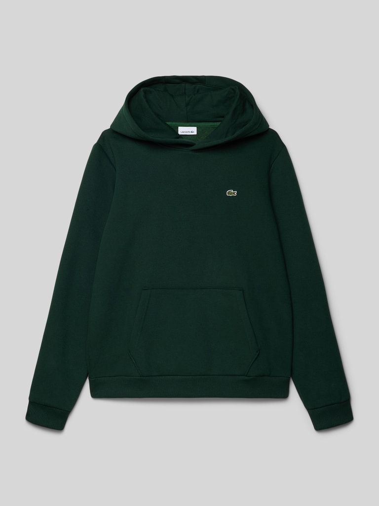 Lacoste Regular Fit Hoodie aus Baumwoll-Mix Modell 'CORE' (dunkelgruen ...