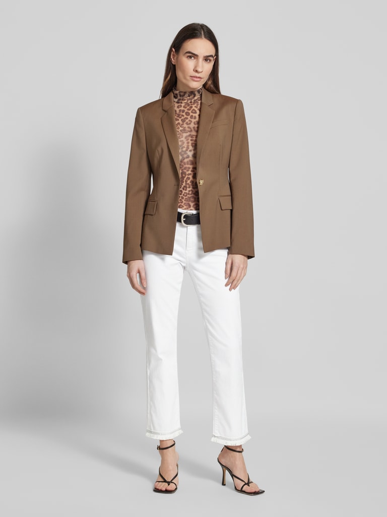 Marc Cain Feminine Fit Jeans im 5-Pocket-Design (weiss) online kaufen