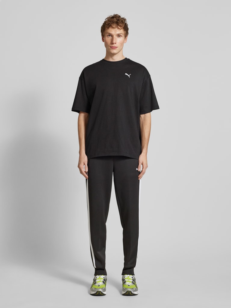 PUMA PERFORMANCE Oversized T-shirt met labelstitching in zwart online ...