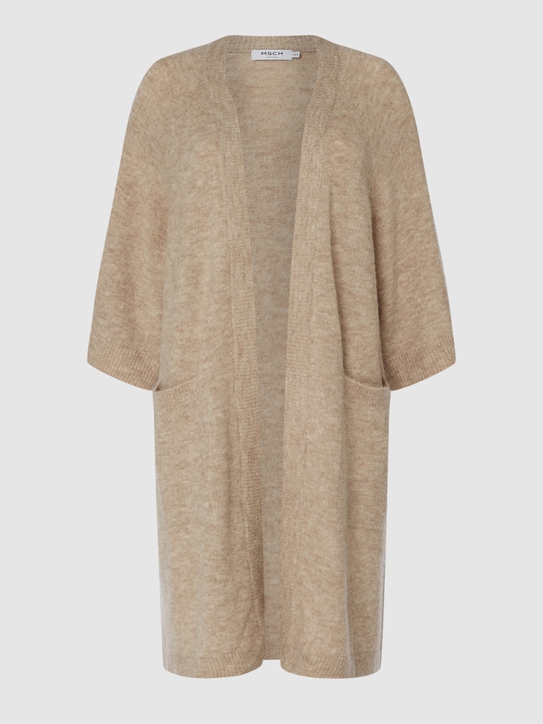 MSCH Copenhagen Cardigan mit Alpaka-Anteil (beige melange) online kaufen