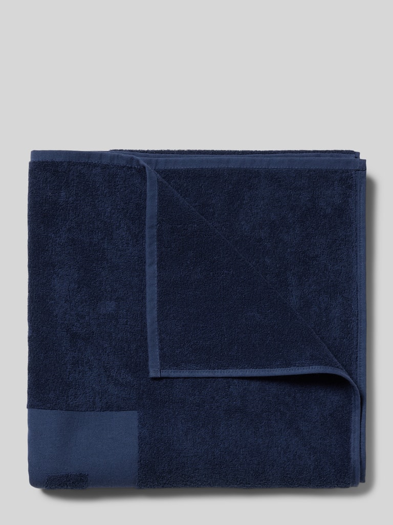BOSS Handtuch mit Label-Muster Modell 'Beach' (dunkelblau) online kaufen