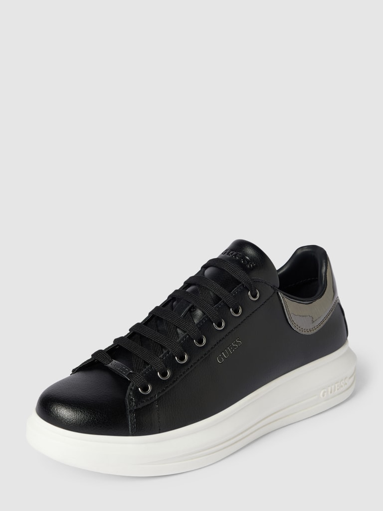 Guess Sneaker mit Label-Print Modell 'VIBO' (black) online kaufen