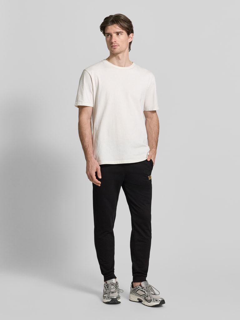 EA7 Emporio Armani Sweatpants mit Logo und elastischem Bund (black ...