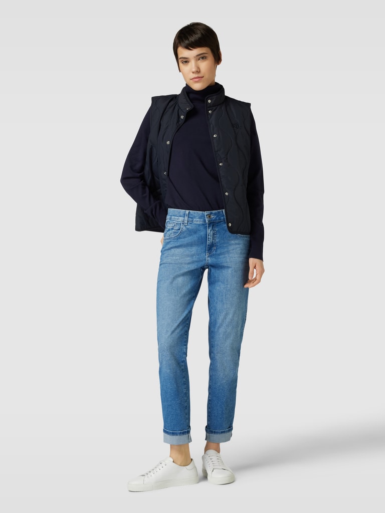 Angels Straight Leg Jeans mit Beinaufschlag Modell 'Darlene' (hellblau ...