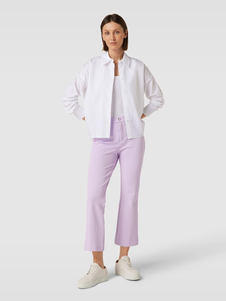 MAC Stoffhose mit ausgestelltem Bein Modell 'AIDA KICK' (flieder) online kaufen