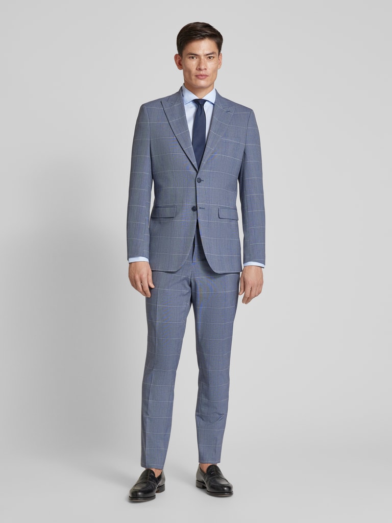 Kup online BOSS Koszula biznesowa o kroju slim fit z kołnierzykiem typu ...