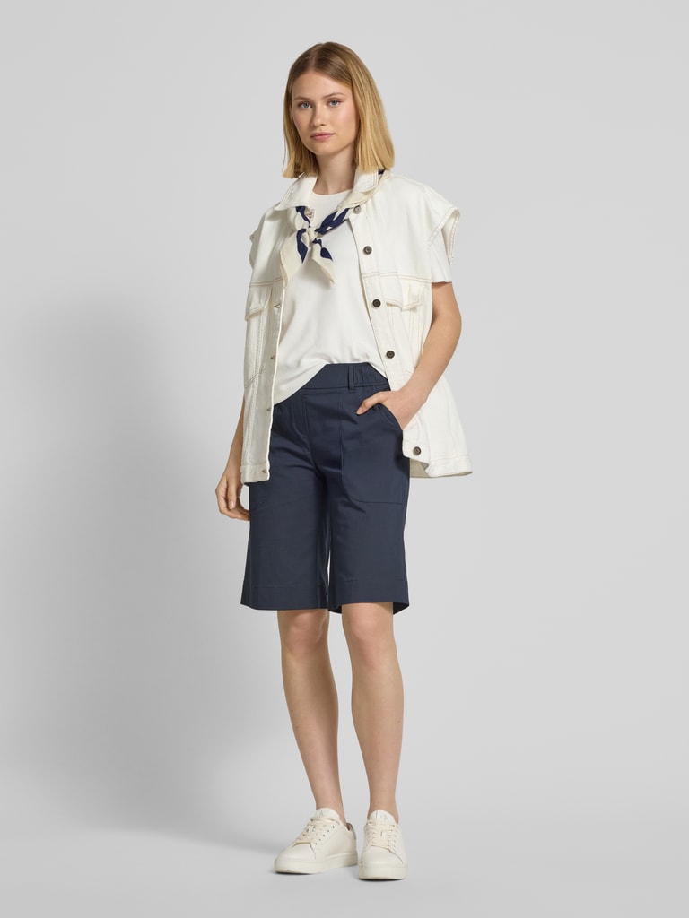 TONI Bermudas mit elastischem Bund Modell 'Pia' (marine) online kaufen