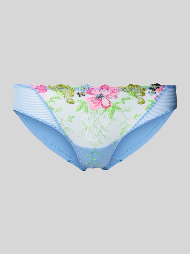 Marie Jo Slip met kant, model 'ODILLY' in bleu online kopen | P&C