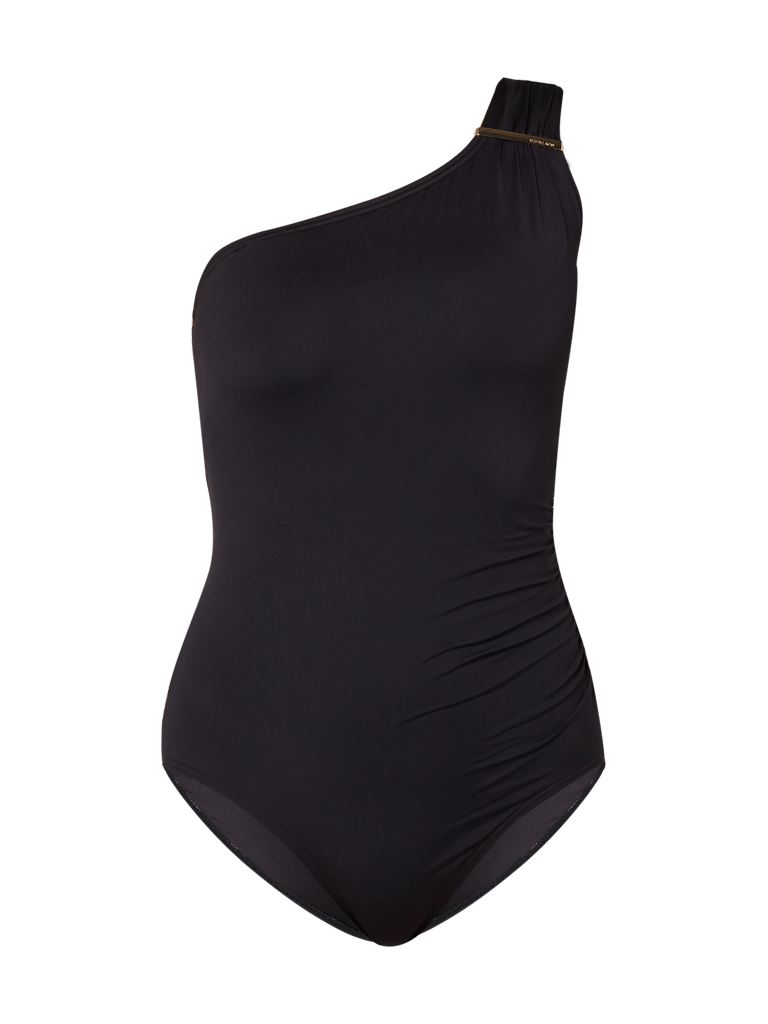 Kup online MICHAEL Michael Kors Kostium kąpielowy na jedno ramię (czarny)