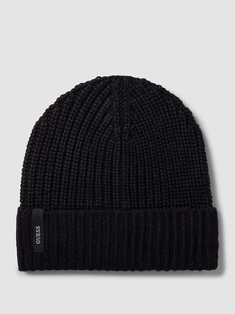 Guess Beanie mit Label-Detail (black) online kaufen
