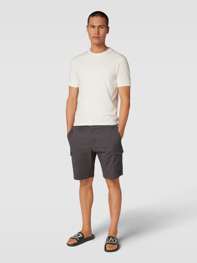 EA7 Emporio Armani Slides mit Label-Details Modell 'SEA WORLD VISIBI ...