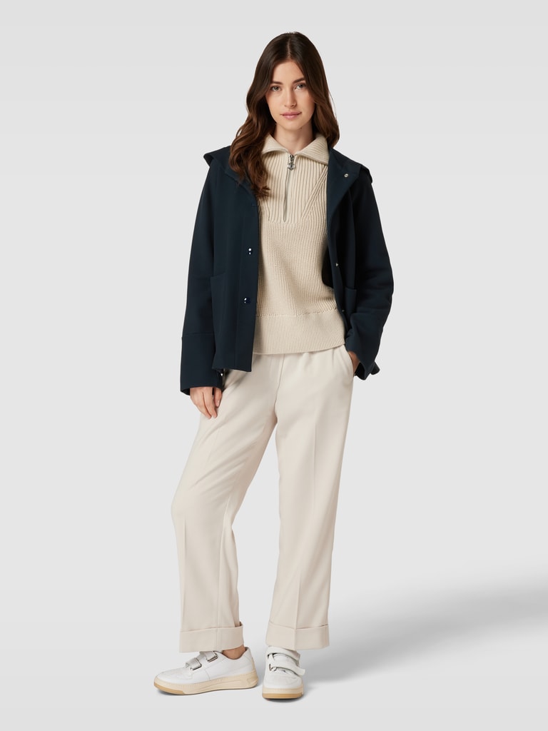 MM by Max Mara Jacke mit Kapuze Modell 'RADA' (marine) online kaufen