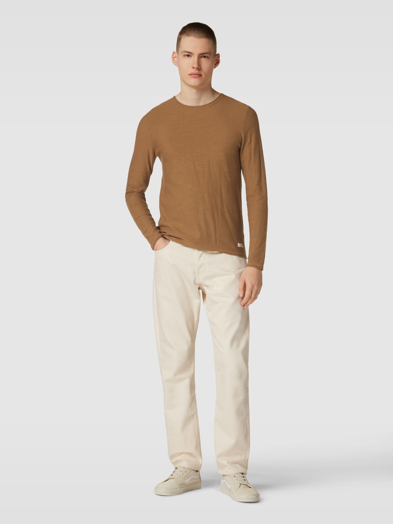 Blend Strickpullover mit Label-Patch (hazel) online kaufen