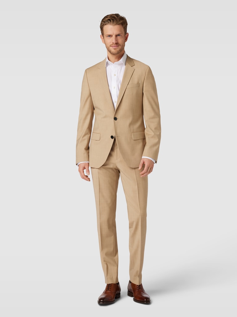 HUGO Pak in gemêleerde look, model 'Henry/Getlin' in beige online kopen ...