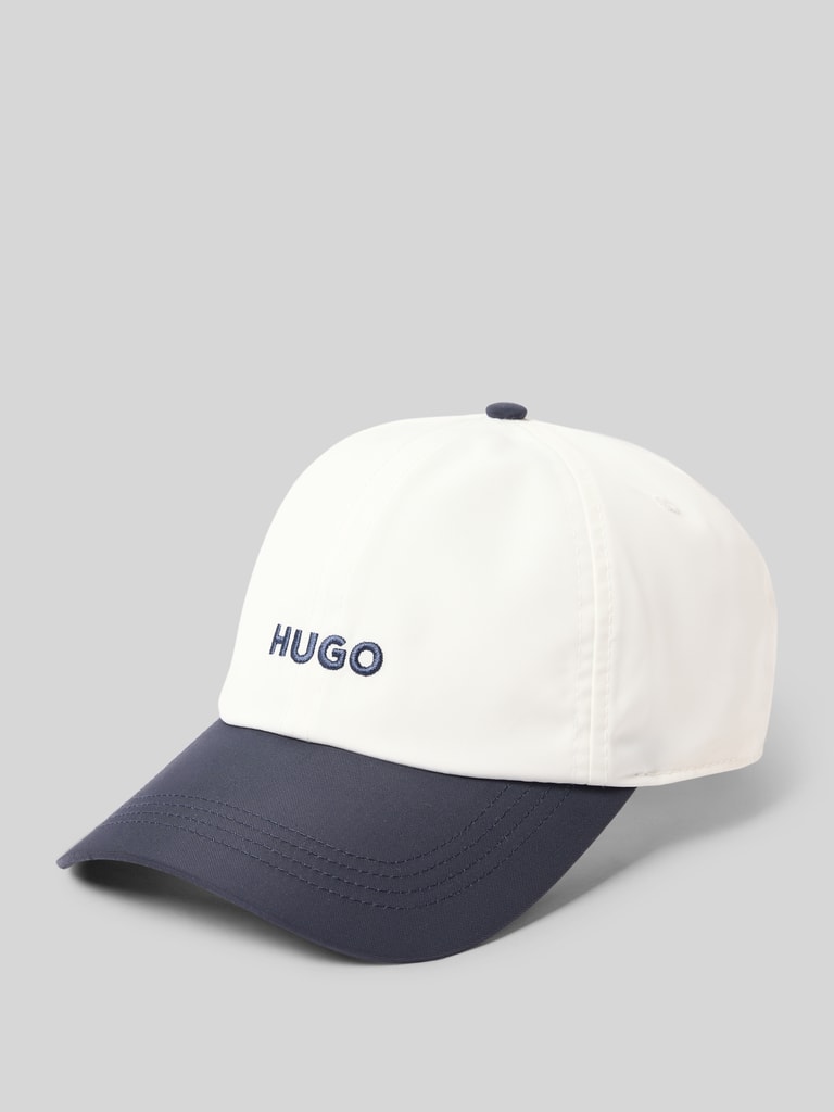 Kup online HUGO Czapka z daszkiem z wyhaftowanym logo model 'JAKE-OX-N ...