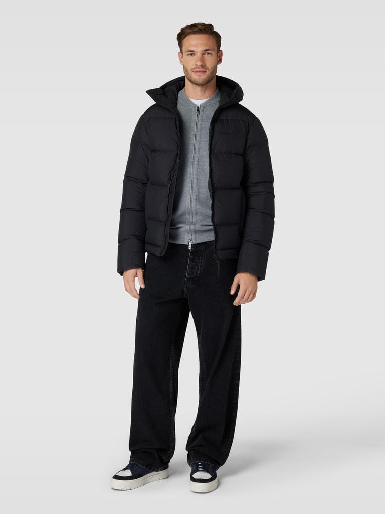 Christian Berg Men Strickjacke mit Zweiwege-Reißverschluss (hellgrau ...