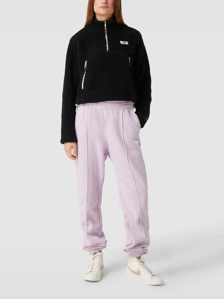 NIKE TRAINING Schipperstrui in korte look, model 'COZY' in zwart online ...