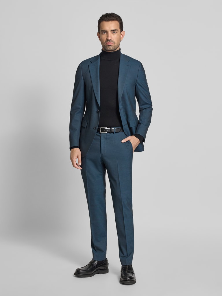 Strellson Slim fit pantalon met mix van wol en viscose model 'MAURY' in ...