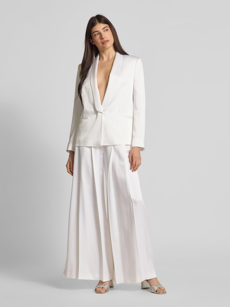 BOSS Blazer met reverskraag, model 'Janka' in wit online kopen | P&C