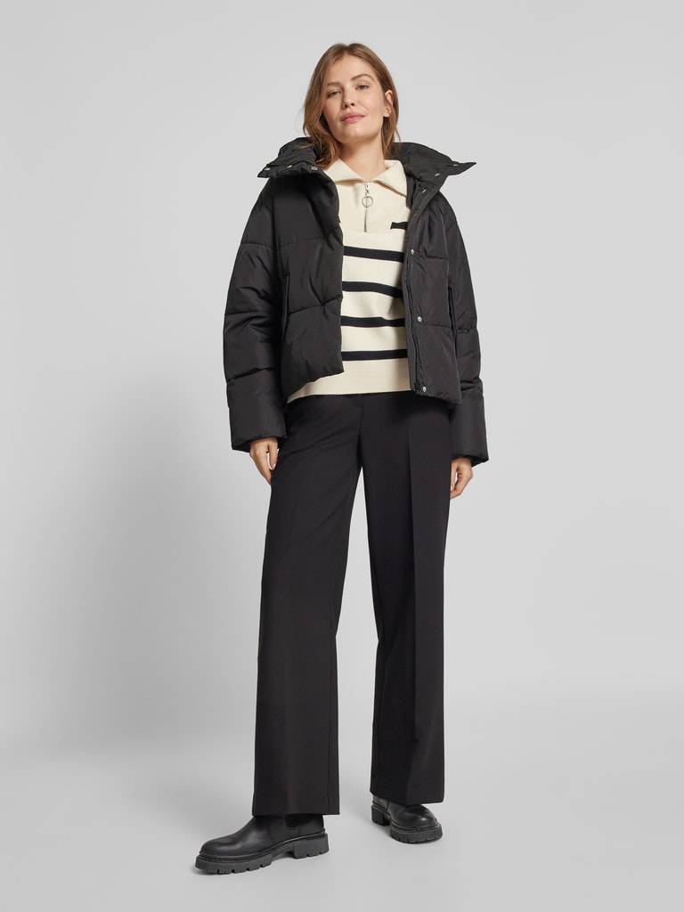 mbyM Steppjacke mit Kapuze Modell 'Mishal' (black) online kaufen