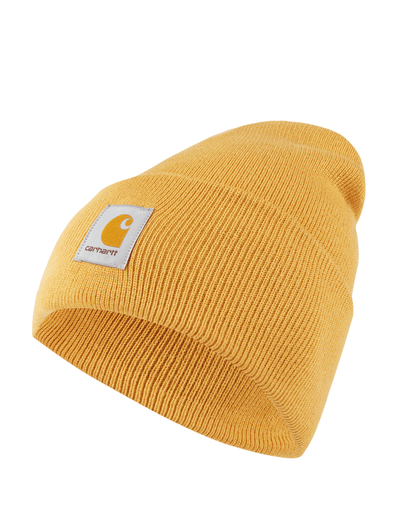 Carhartt Work In Progress Beanie mit Logo-Aufnäher (pastellgelb) online ...