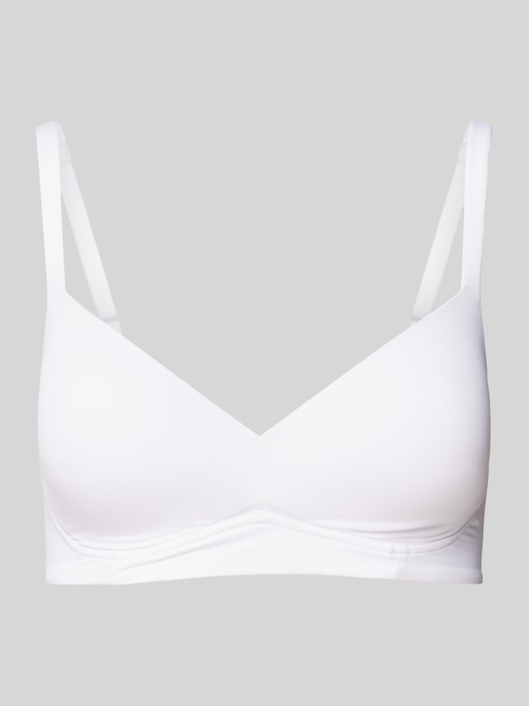 Schiesser Beha met haakjessluiting, model 'Unique' in wit online kopen ...