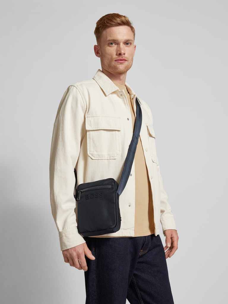 Kup online BOSS Torba na ramię z nadrukiem z logo model ‘Catch_3.0 ...