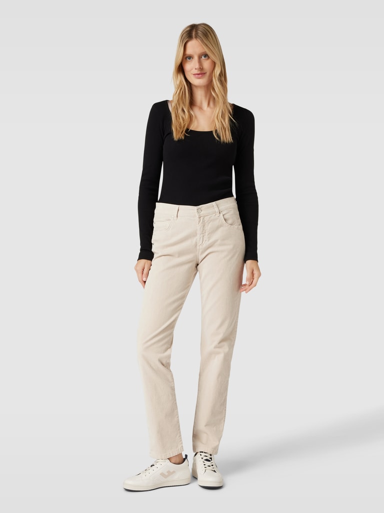 Angels Slim Fit Cordhose mit 5-Pocket-Design Modell 'CICI' (offwhite ...