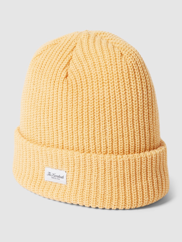 The Hundreds Beanie in Strick-Optik Modell 'Crisp' (orange) online kaufen